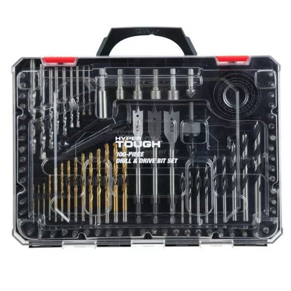 Hyper Tough | Storage & Organization | 0 Piece Tools Drill Bits ...